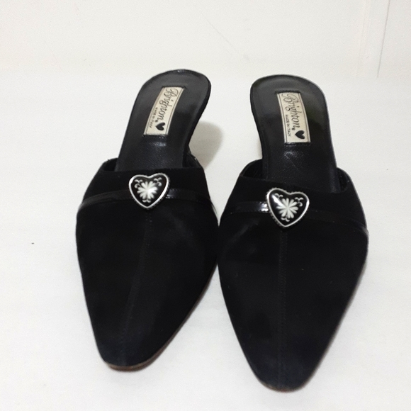 Brighton | Shoes | Brighton Zest Kitten Heel Slip On | Poshmark